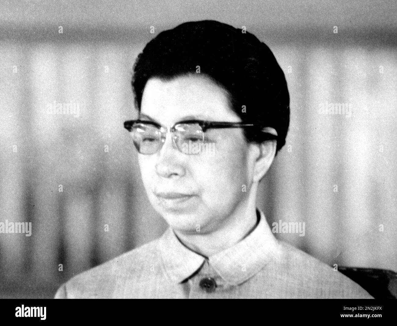 FILE - This 1972 file photo shows Jiang Qing, Mao Zedong's wife, in ...