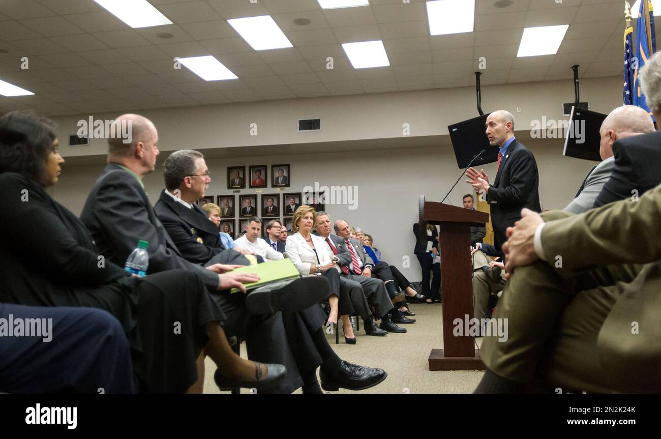 Advocate staff photo by SCOTT THRELKELD -- Dr. Dan Sosin of the federal ...