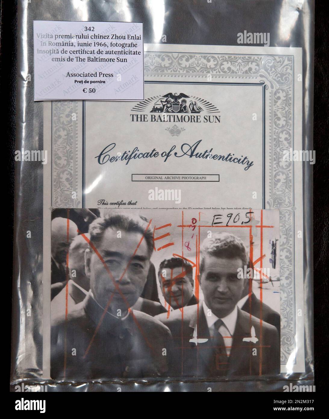 In this photo taken Tuesday, March 24, 2015 a 1966 Associated Press ...