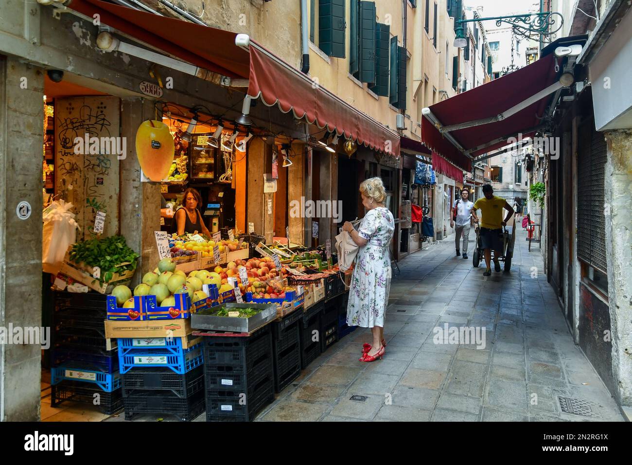 Vieux magasin de venise Banque de photographies et d’images à haute ...