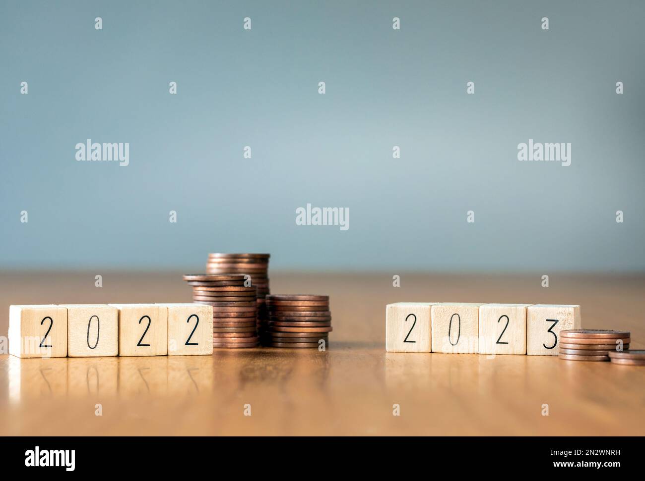 différence entre les économies de la pile de pièces en 2022 et 2023 ... différence entre les économies de la pile de pièces en 2022 et 2023 ...