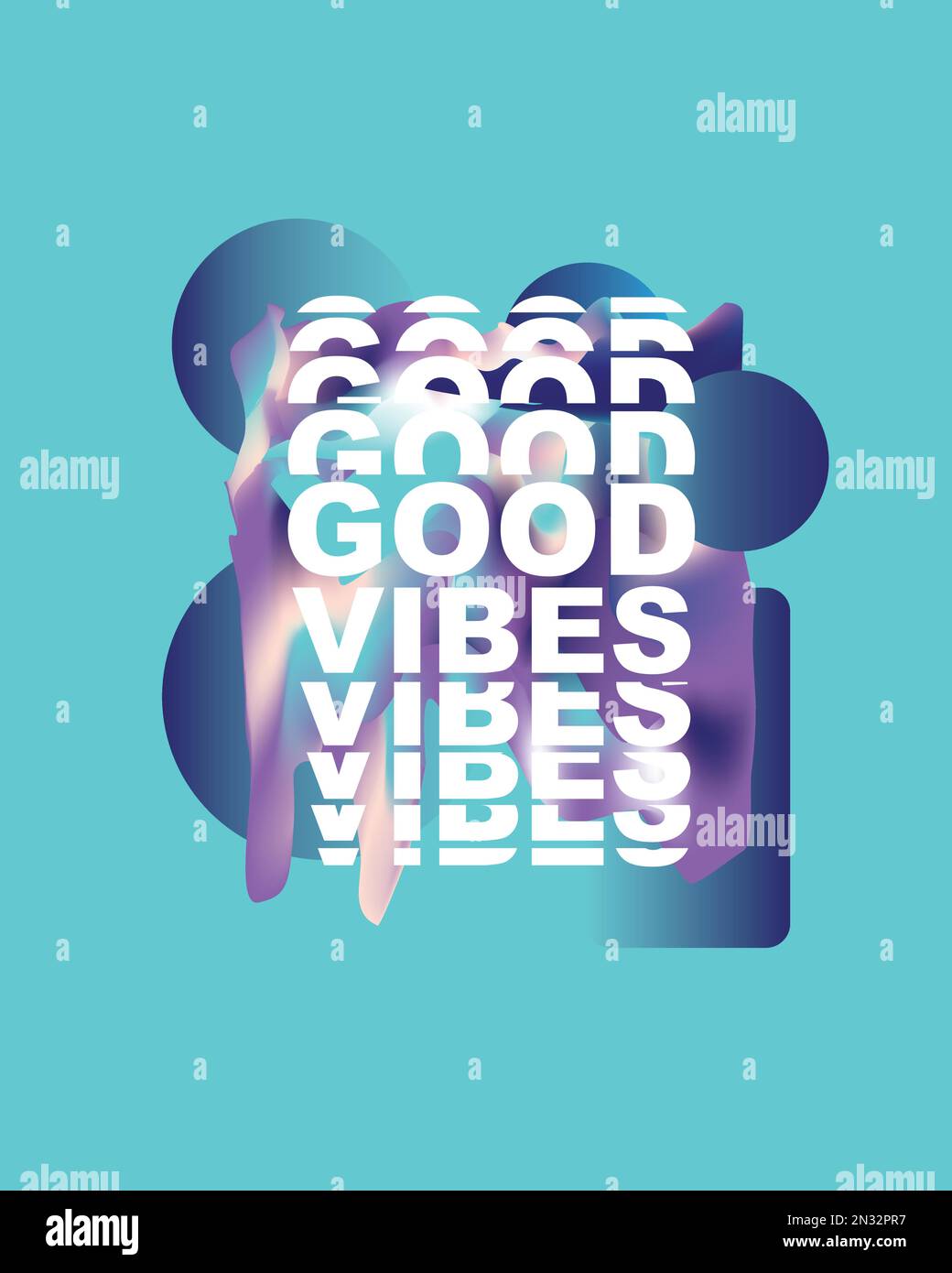 Good vibes Banque d'images vectorielles - Alamy