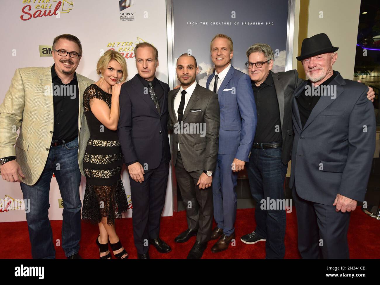 IMAGE DISTRIBUTED FOR AMC - Director/writer Vince Gilligan, from left ...