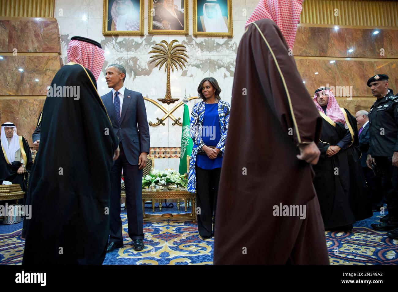 President Barack Obama and first lady Michelle Obama participate in a ...