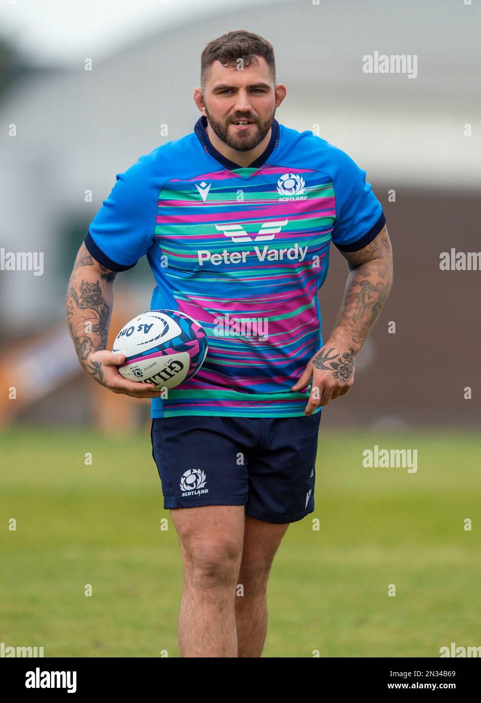 7th février 2023 : Guinness six Nations 2023. ScotlandÕs Jamie Bhatti ...