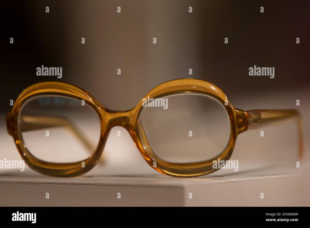 A pair of glasses from the 1970s and 1980s for which the actress Anne ...