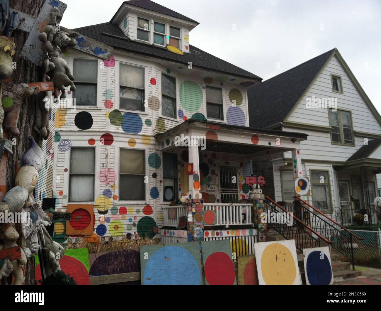 This Dec. 3, 2014 photo shows a structure that is part of the ...