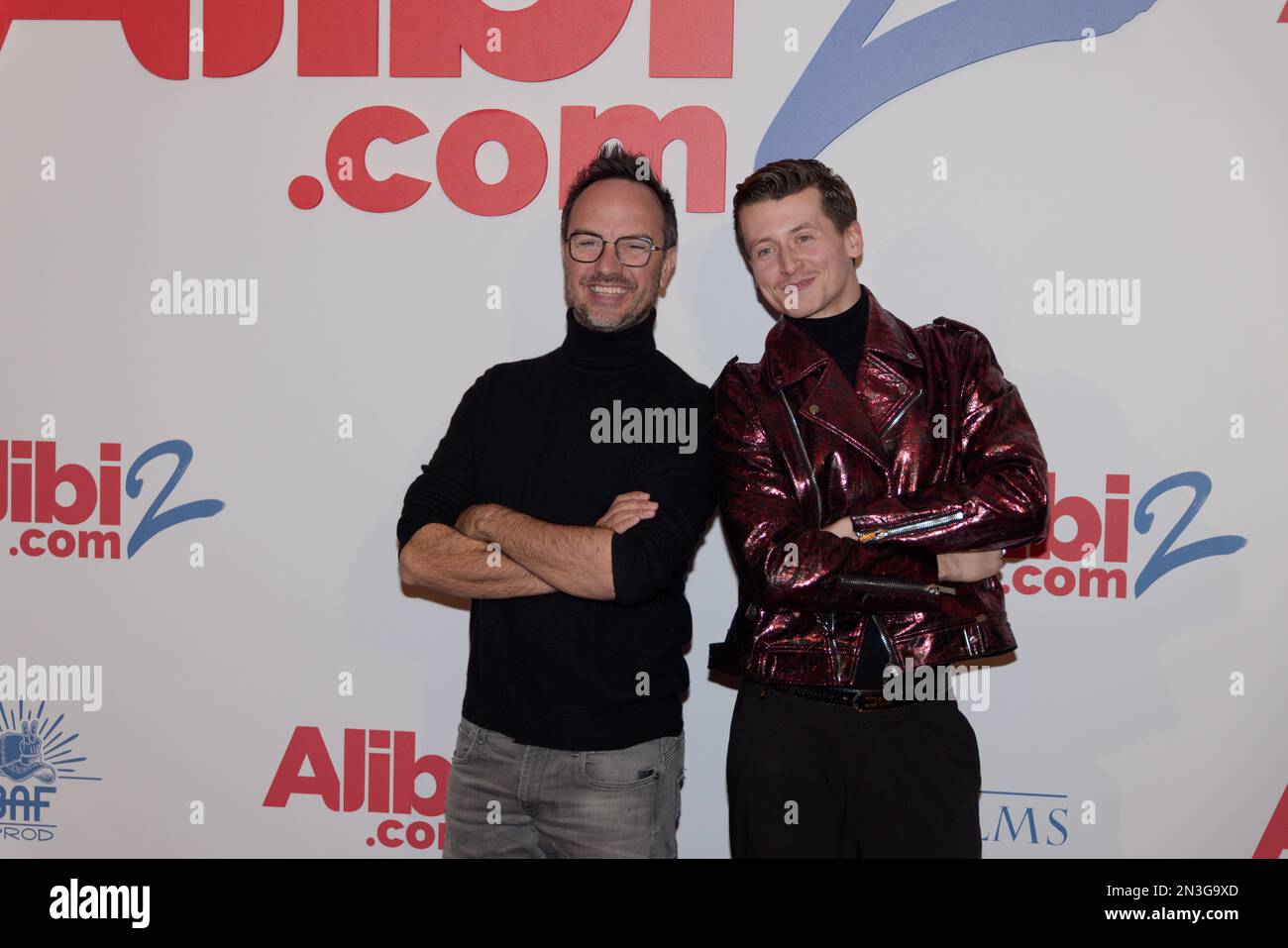 Paris, France. 6th févr. 2023. Jarry et Stan of Star Academy assistent ...