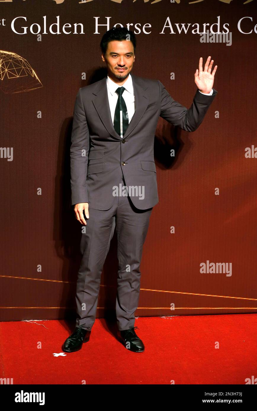 Hong Kong actor Stephen Fung poses on the red carpet at the 51st Golden ...
