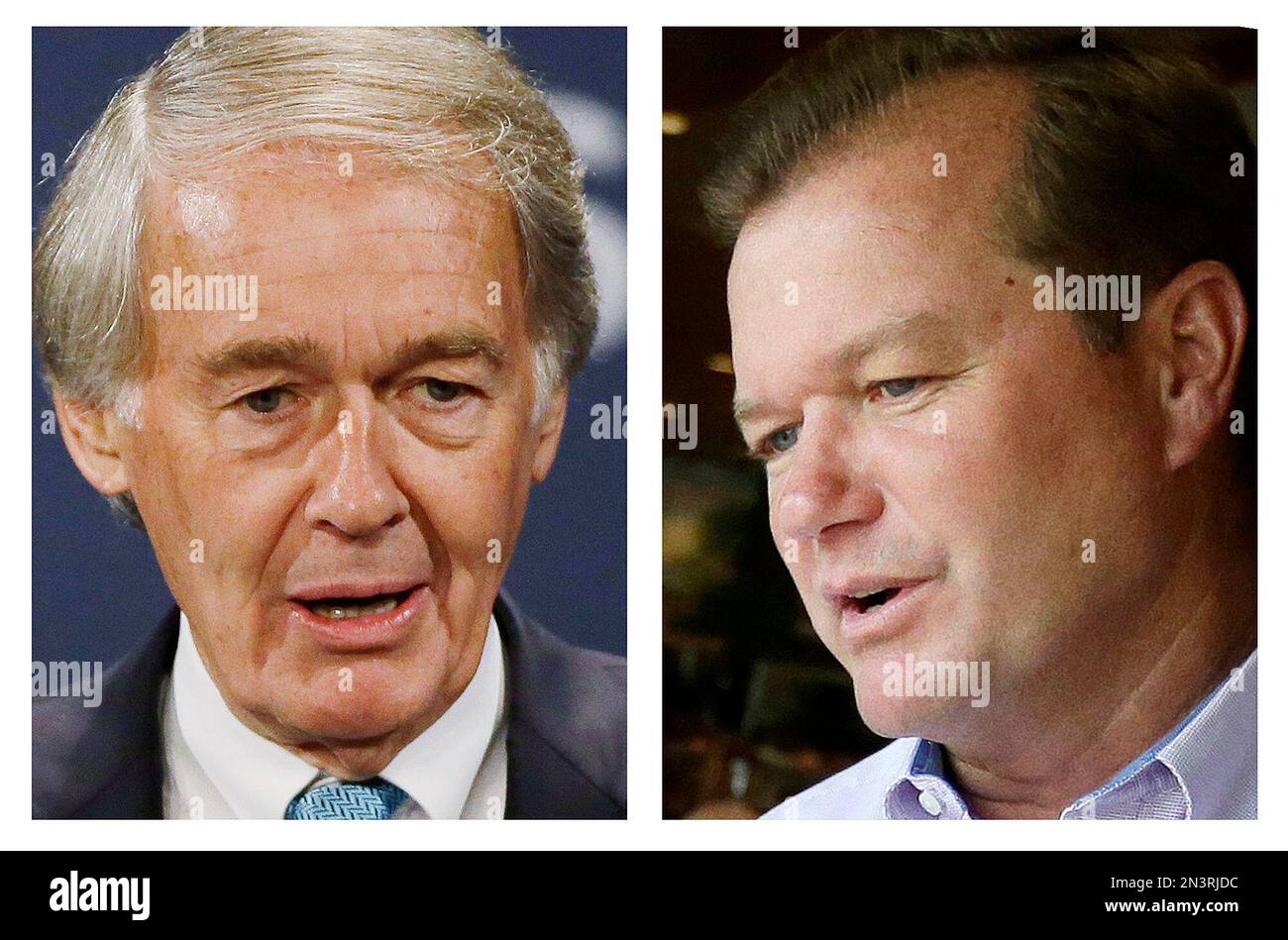 FILE - These 2014 file photos show Democratic incumbent U.S. Sen ...