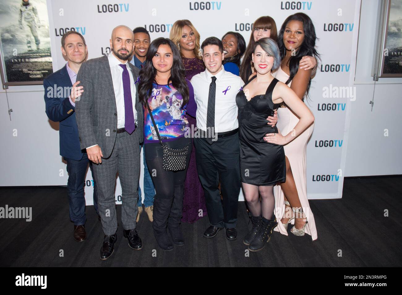 (L-R) Stephen Friedman, Chris McCarthy, Kye Allums, Zoey Luna, Laverne ...