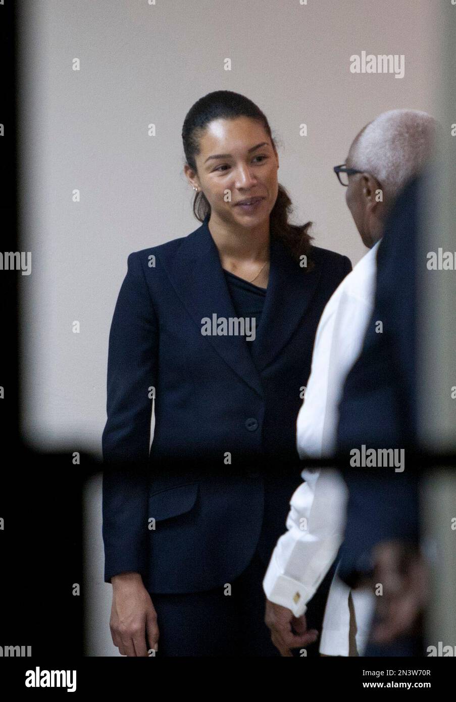 CORRECTS DAY OF THE WEEK - Anya Duvalier, daughter of former Haitian ...