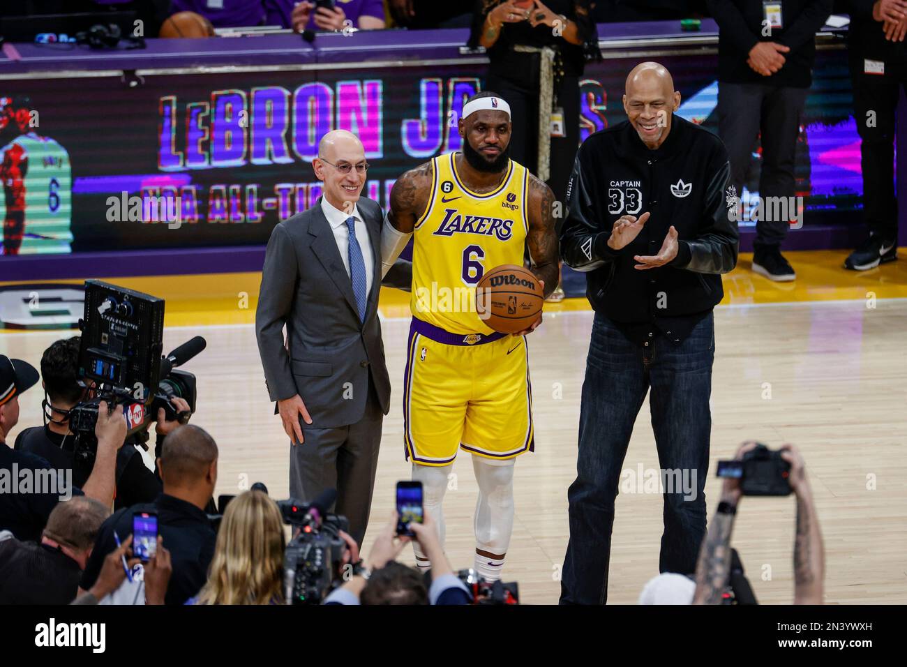 Adam silver l kareem abdul jabbar Banque de photographies et d’images à ...