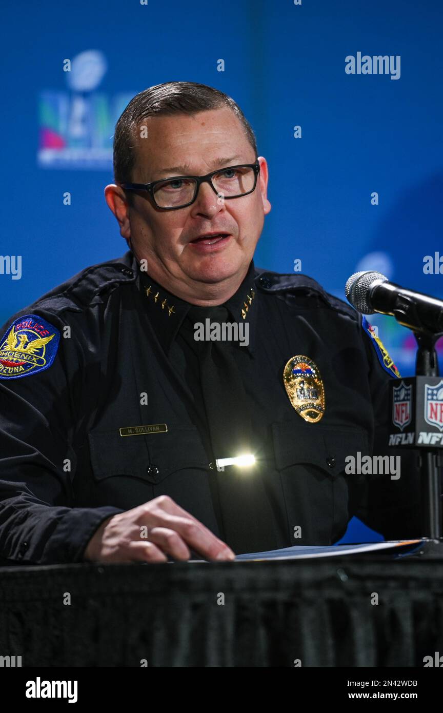 Michael Sullivan Chef intérimaire du département de police de Phoenix ...