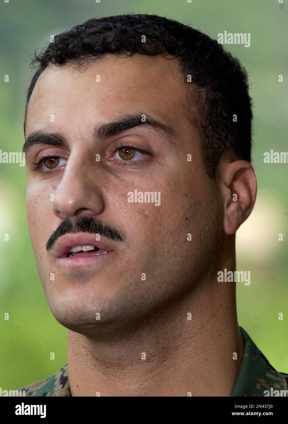 FILE - In this July 19, 2004 file photo, Marine Cpl. Wassef Ali Hassoun ...