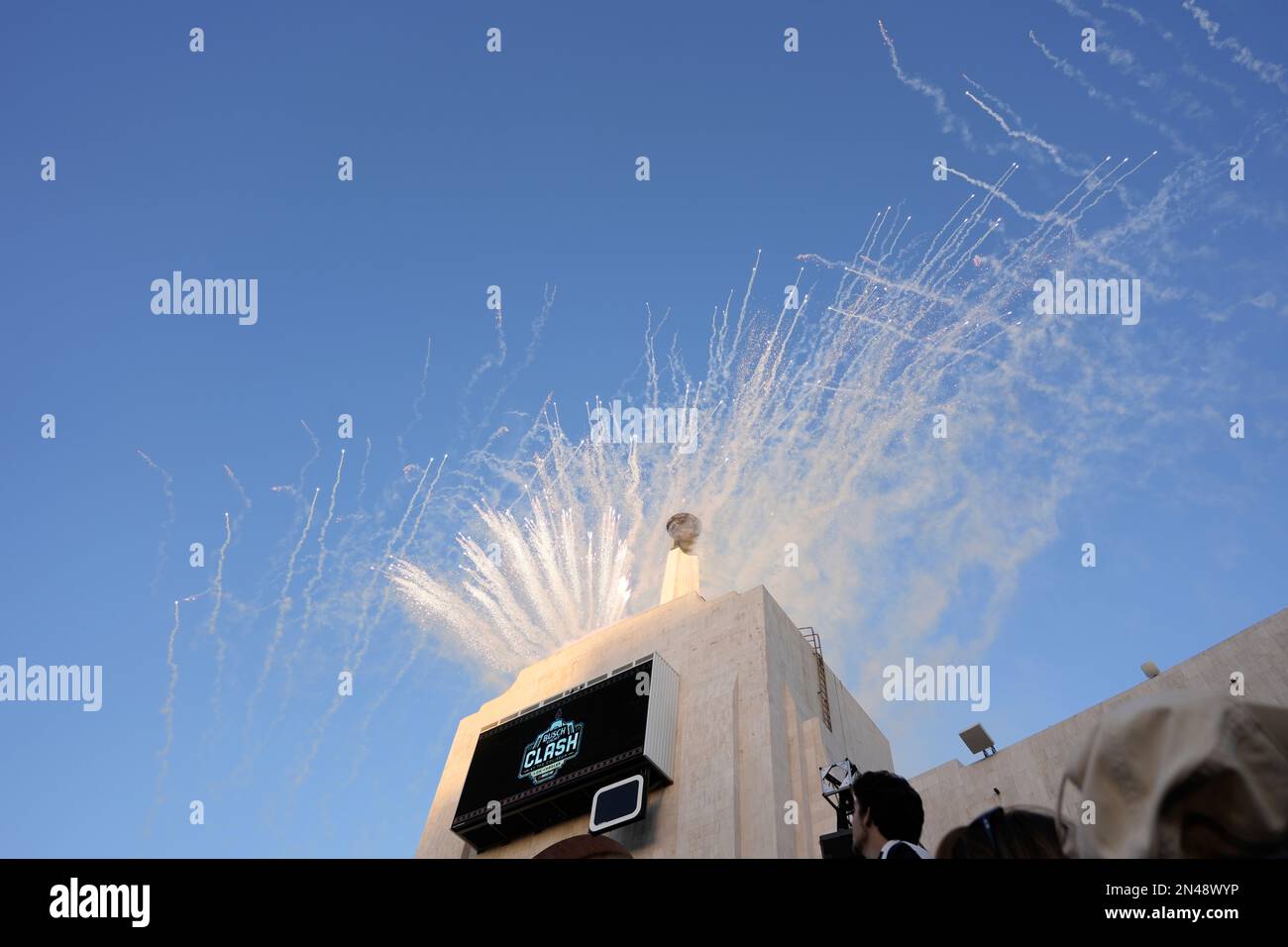 Le Los Angeles Memorial Coliseum accueille la NASCAR Cup Series pour le ...
