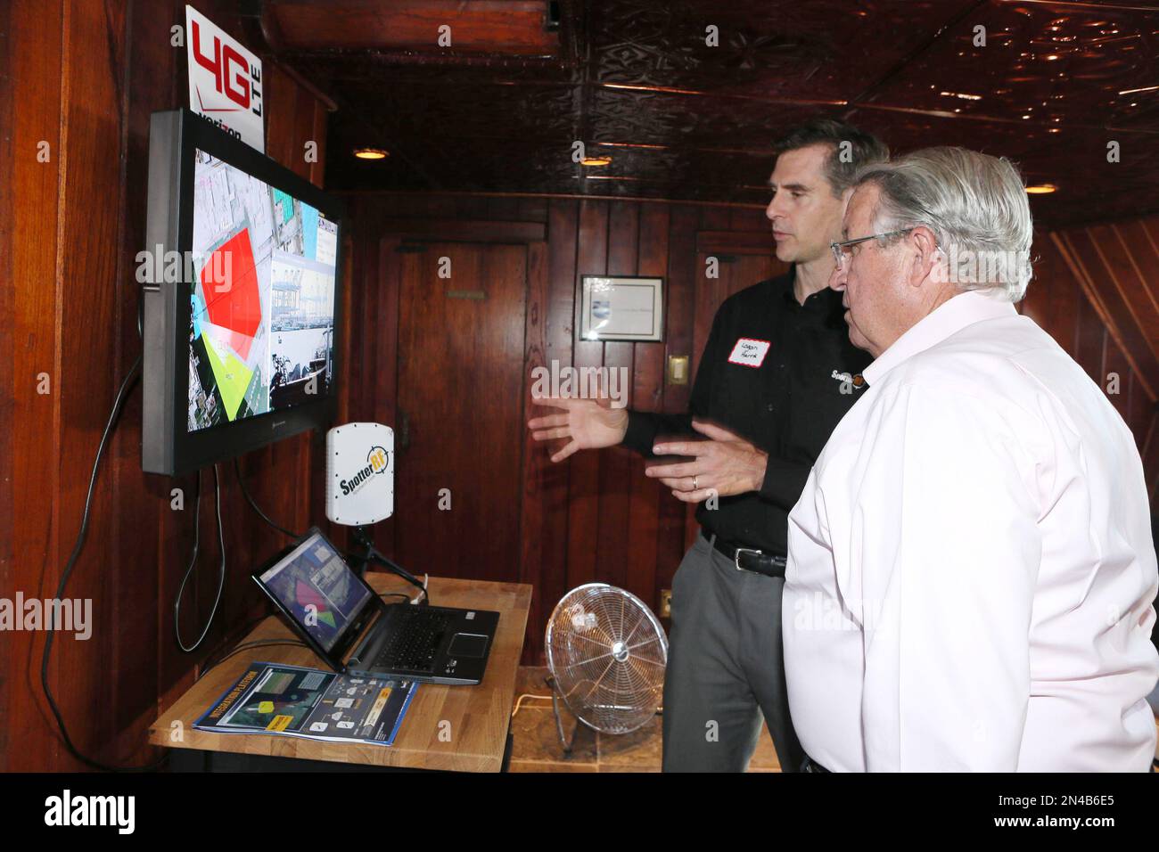 Phil Cruver, President and CEO of Catalina Sea Ranch, unveiled the ...