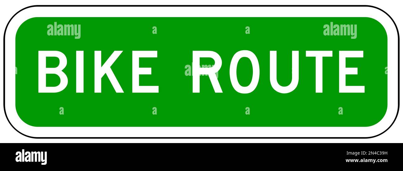 Panneau signalisation velo Banque d'images détourées - Alamy