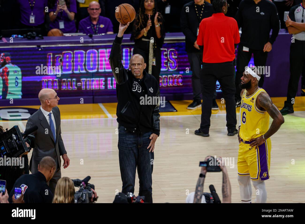 Adam silver l kareem abdul jabbar Banque de photographies et d’images à ...