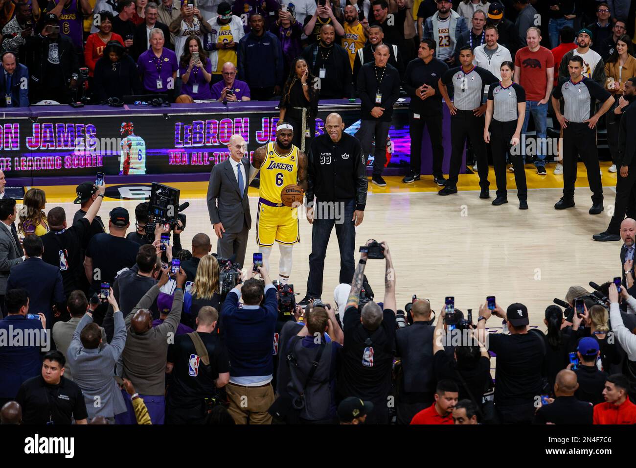 Adam silver l kareem abdul jabbar Banque de photographies et d’images à ...