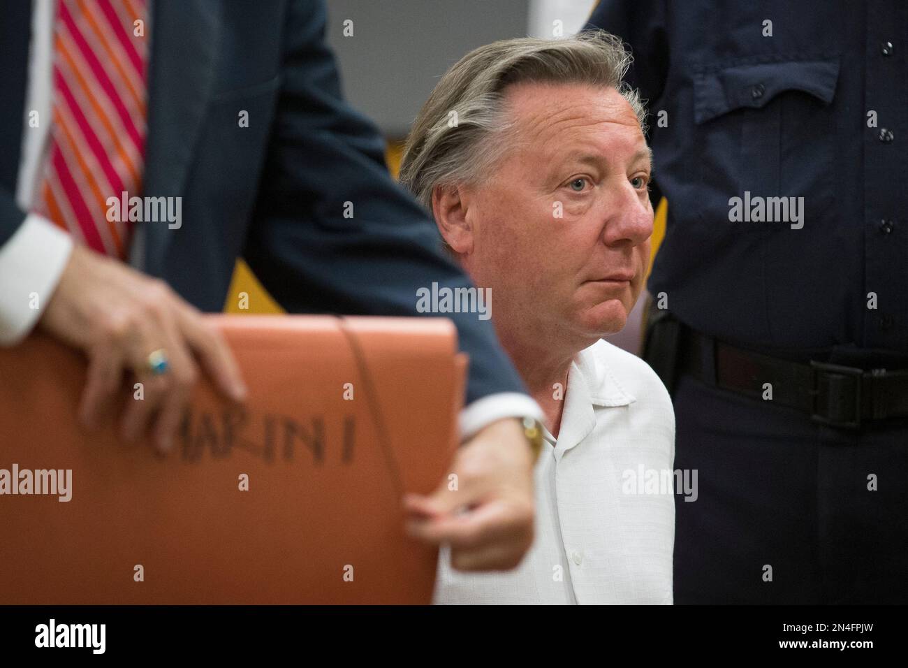 Richard Marini attends his arraignment at Manhattan Supreme Court ...