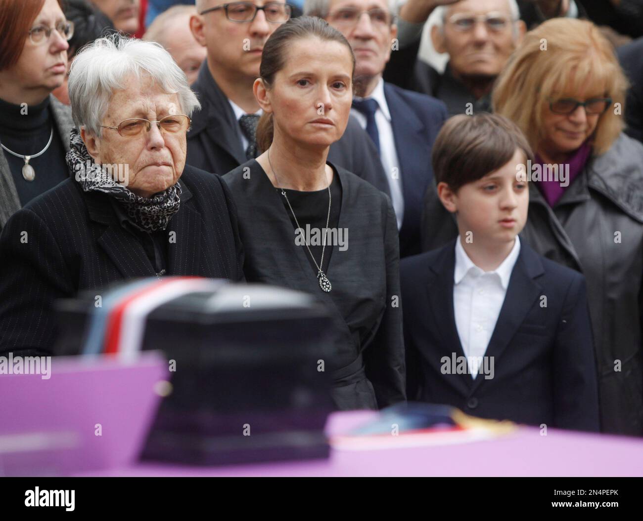 Monika Jaruzelska ,center, the daughter and family of Poland’s last ...