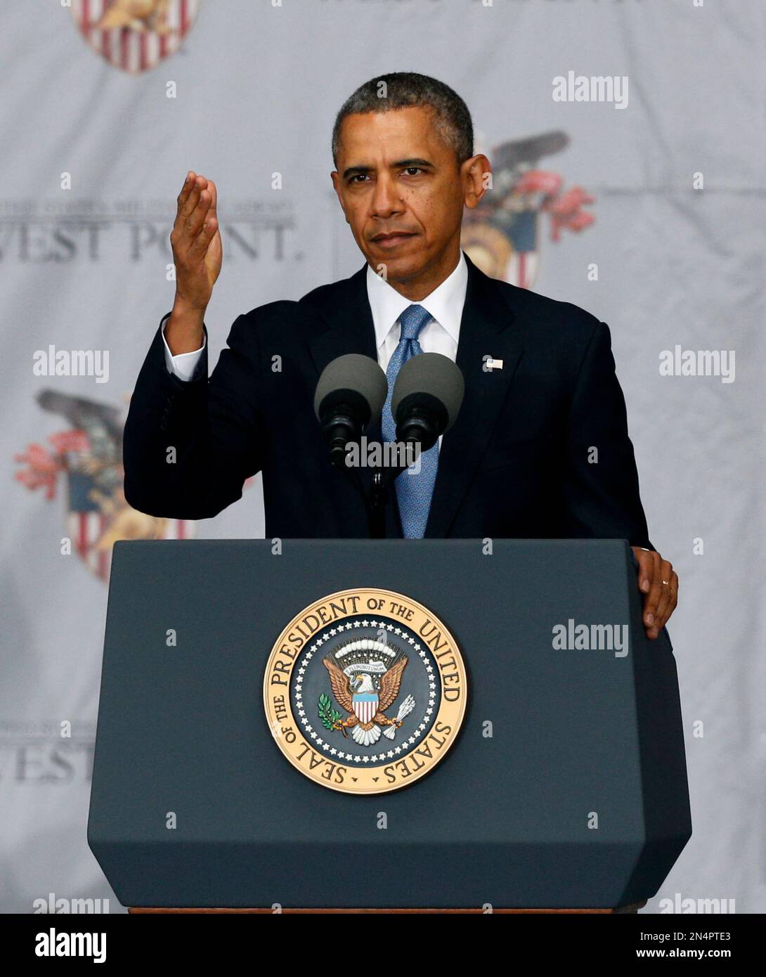 President Barack Obama delivers the commencement address during a ...