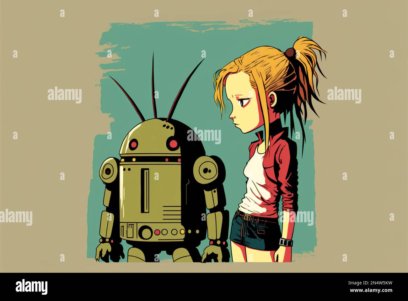 Robot ami Banque de photographies et d’images à haute résolution - Alamy