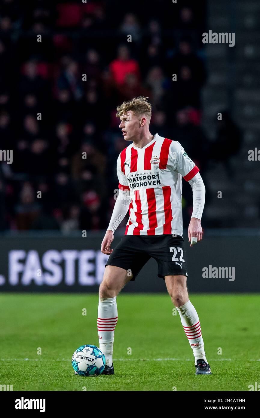 EINDHOVEN - Jarrad Branthwaite du PSV Eindhoven pendant la ronde de 16 ...