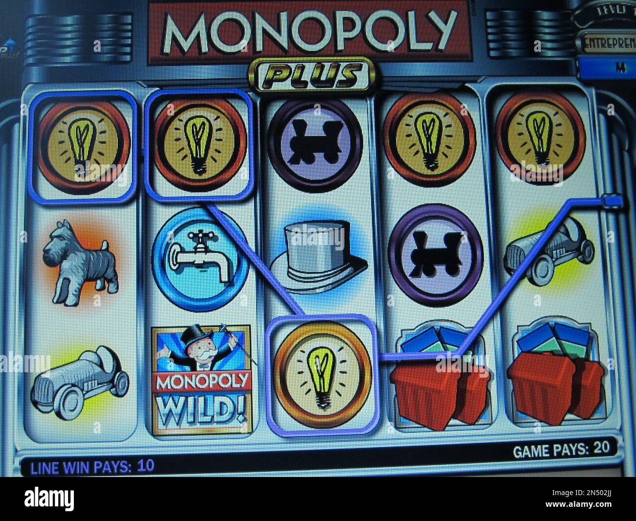 This Nov. 29, 2013 photo shows the result of a losing game of Internet ...