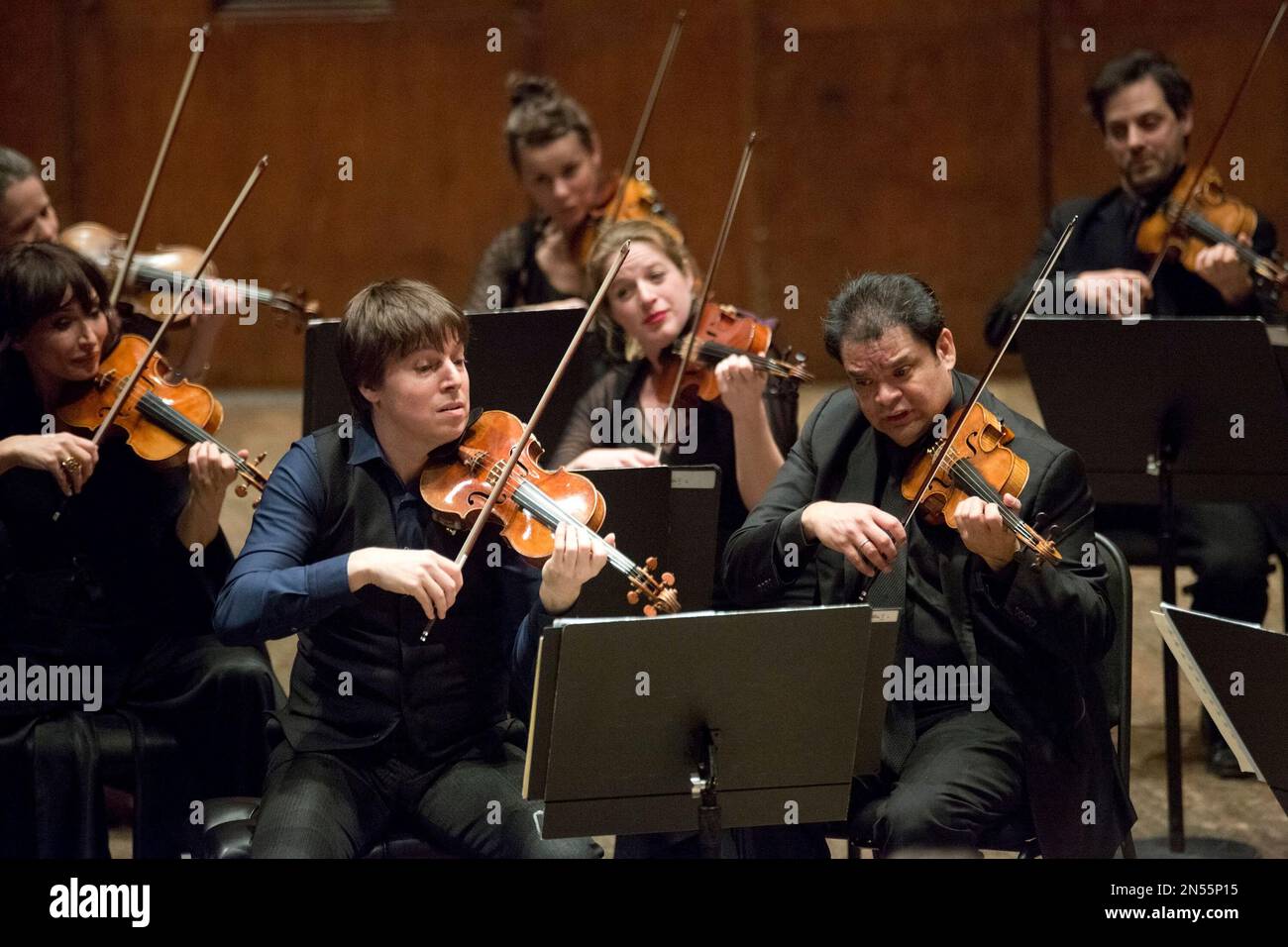 Violinist Joshua Bell is seen performing at the Lincoln Center Spring ...
