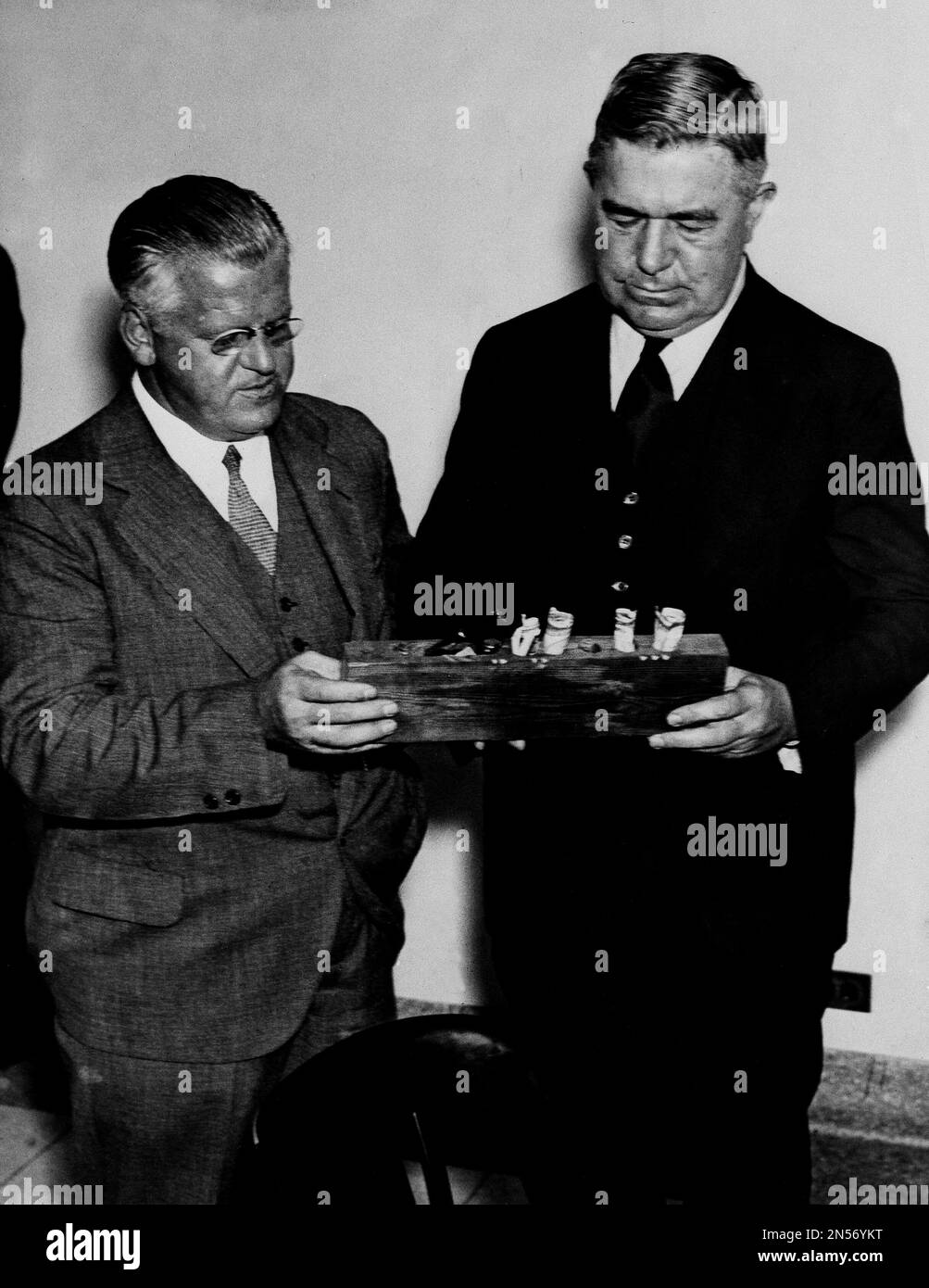 District Attorney Samuel J. Foley of Bronx County, left, and Inspector ...