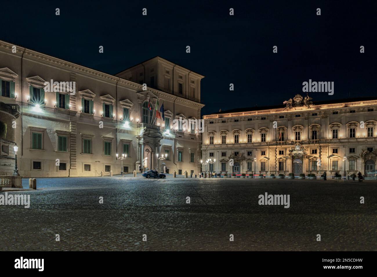 Résidence du Palais Quirinal du Président de la République italienne ...