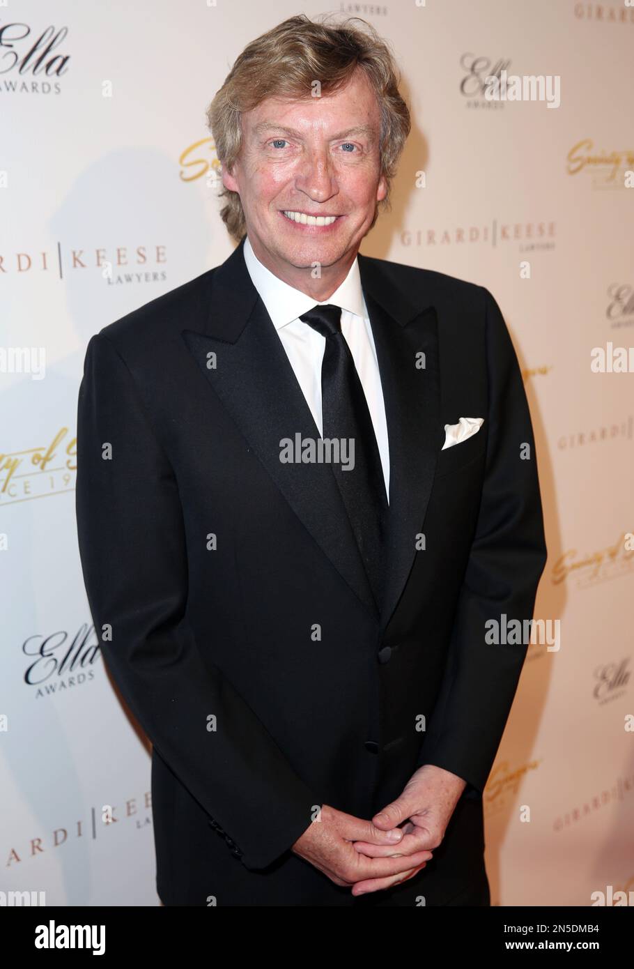 IMAGE DISTRIBUTED FOR THE SOCIETY OF SINGERS - Nigel Lythgoe arrives at ...