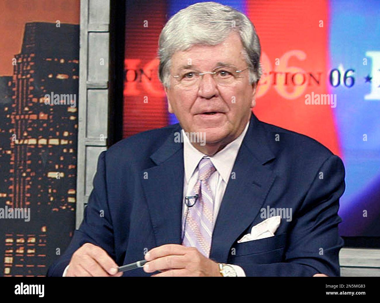 FILE - in this Oct. 10, 2006 file photo, New England Cable News anchor ...