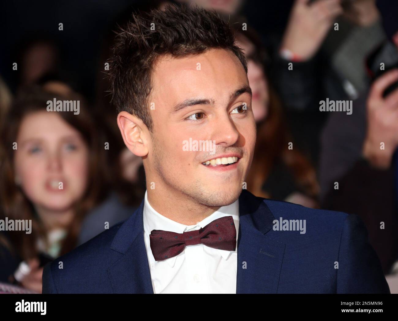 Tom Daley at the National Television Awards, held at the O2 Arena ...