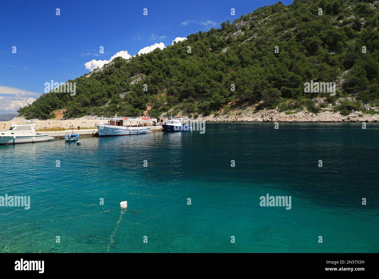 Plage de hvar stiniva Banque de photographies et d’images à haute ...
