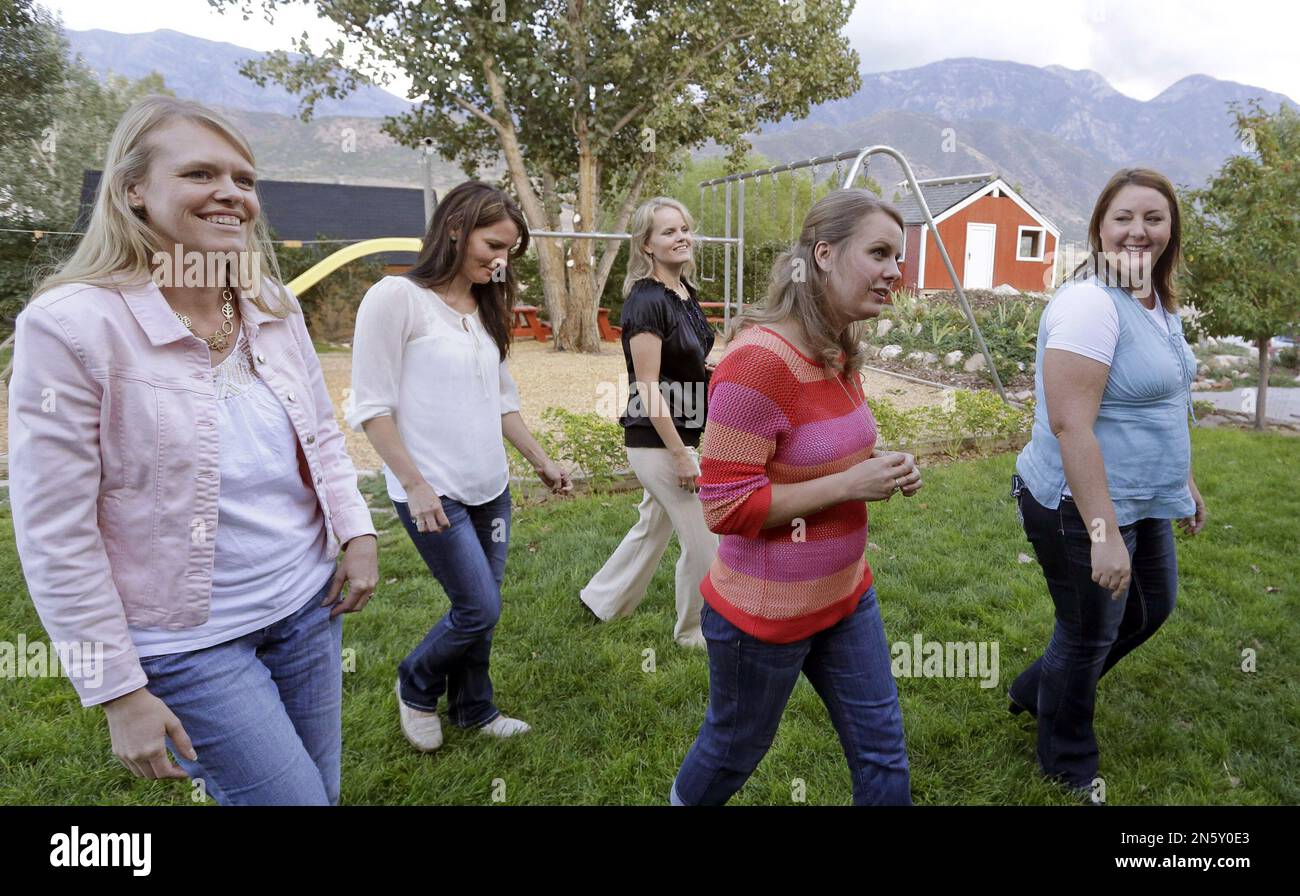 FILE - In this Sept. 11, 2013, file photo, Brady Williams' five wives ...