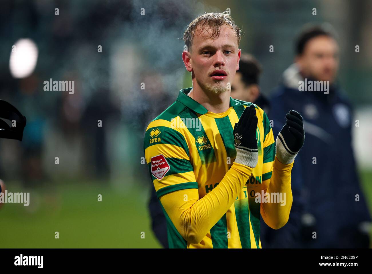 DEN HAAG, PAYS-BAS - FÉVRIER 9 : Max de Waal de l'ADO Den Haag ...