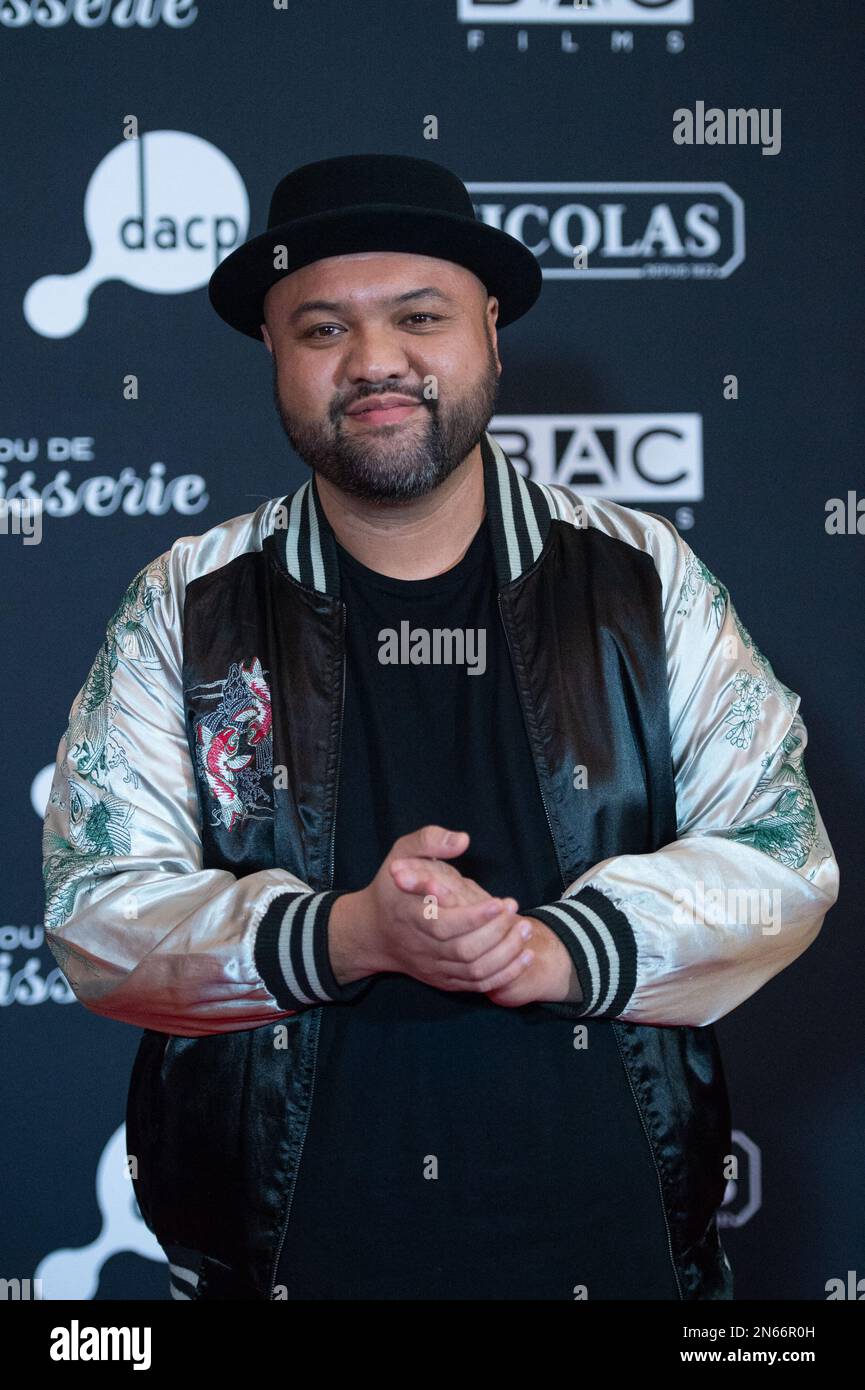 Paris, France sur 09 février 2023. Raphal Yem assistant à la première A ...