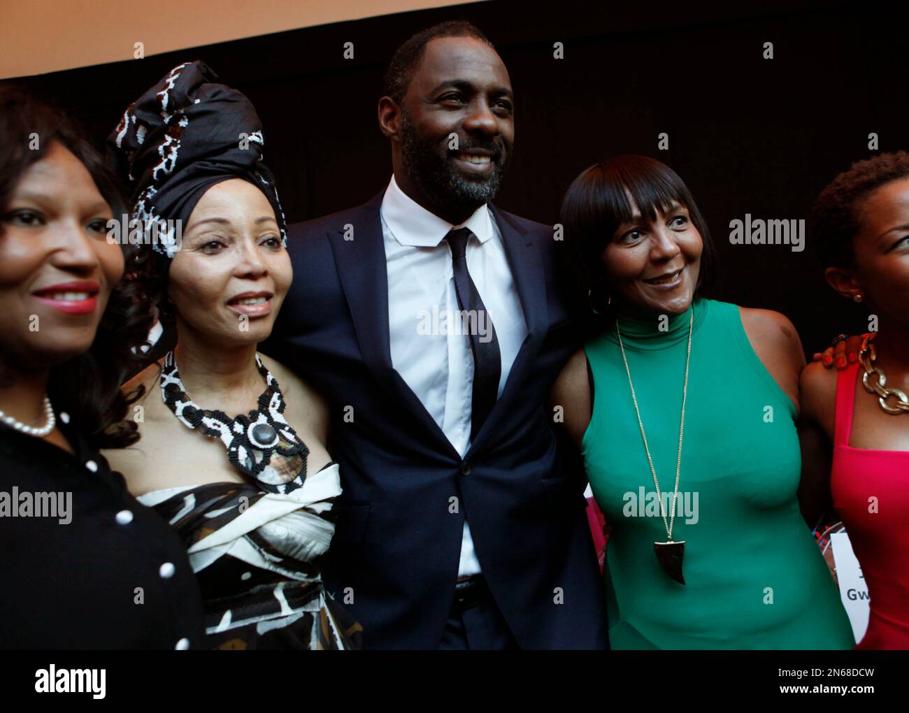 In this photo taken Sunday, Nov. 3, 2013, British actor Idris Elba ...