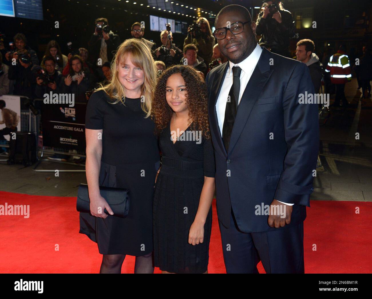IMAGE DISTRIBUTED FOR BFI - British Director Steve McQueen (right) with ...