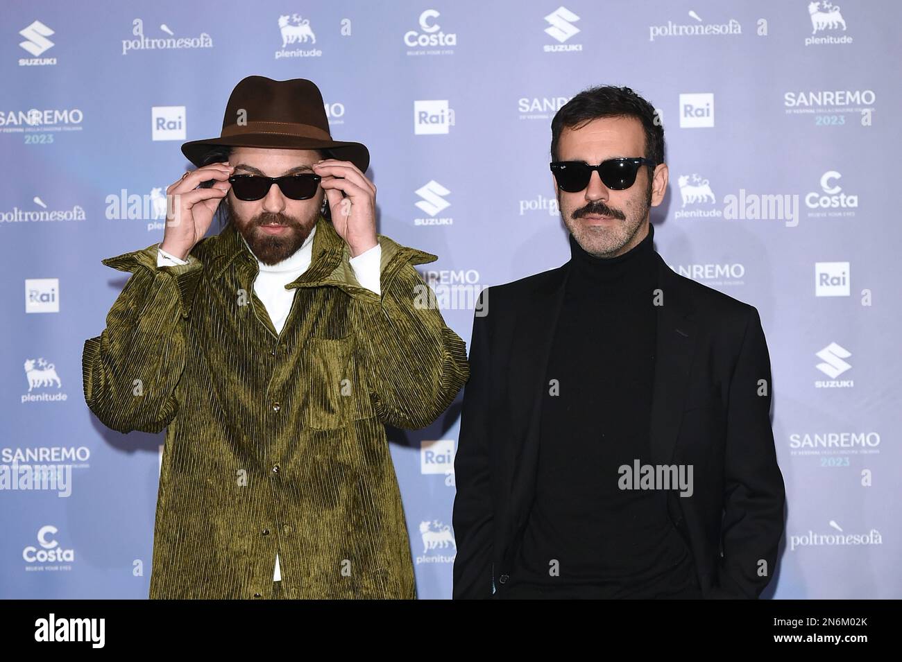 73 festival di sanremo colapesce dimartino Banque de photographies et d ...