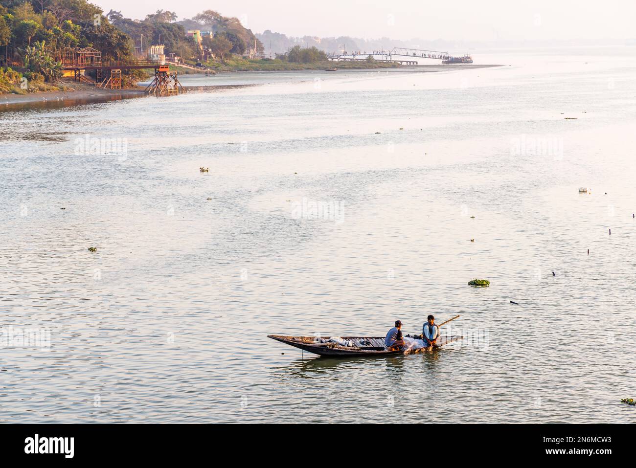Typical landscape rural bengal india Banque de photographies et d ...