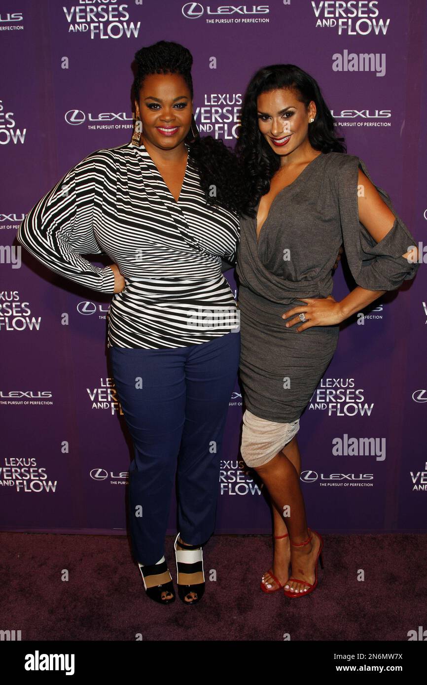 Singer Jill Scott and reality star Laura Govan arrive at Lexus Presents ...