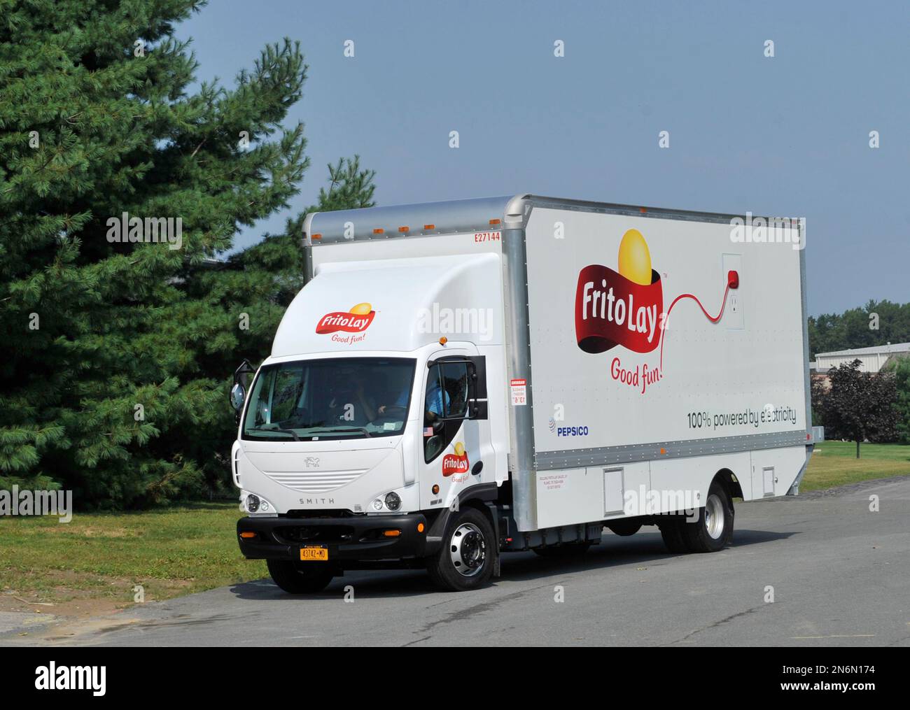 IMAGE DISTRIBUTED FOR FRITO LAY - One of the 20 all-electric delivery ...
