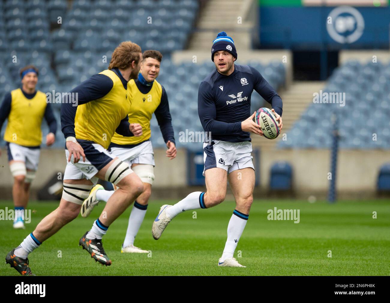 10th février 2023 : Guinness six Nations 2023. ScotlandÕs Blair ...