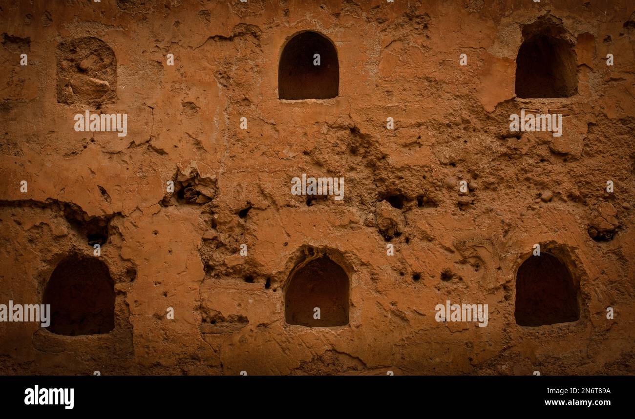 L'architecture rocheuse de Marrakech, au Maroc, témoigne du riche ...