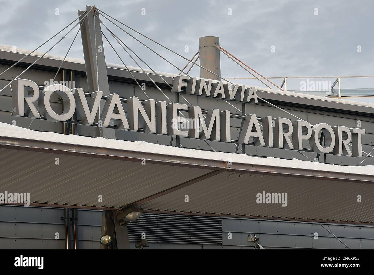 Aéroport de Rovaniemi, Laponie, Finlande, 27 janvier 2023. (CTK photo ...