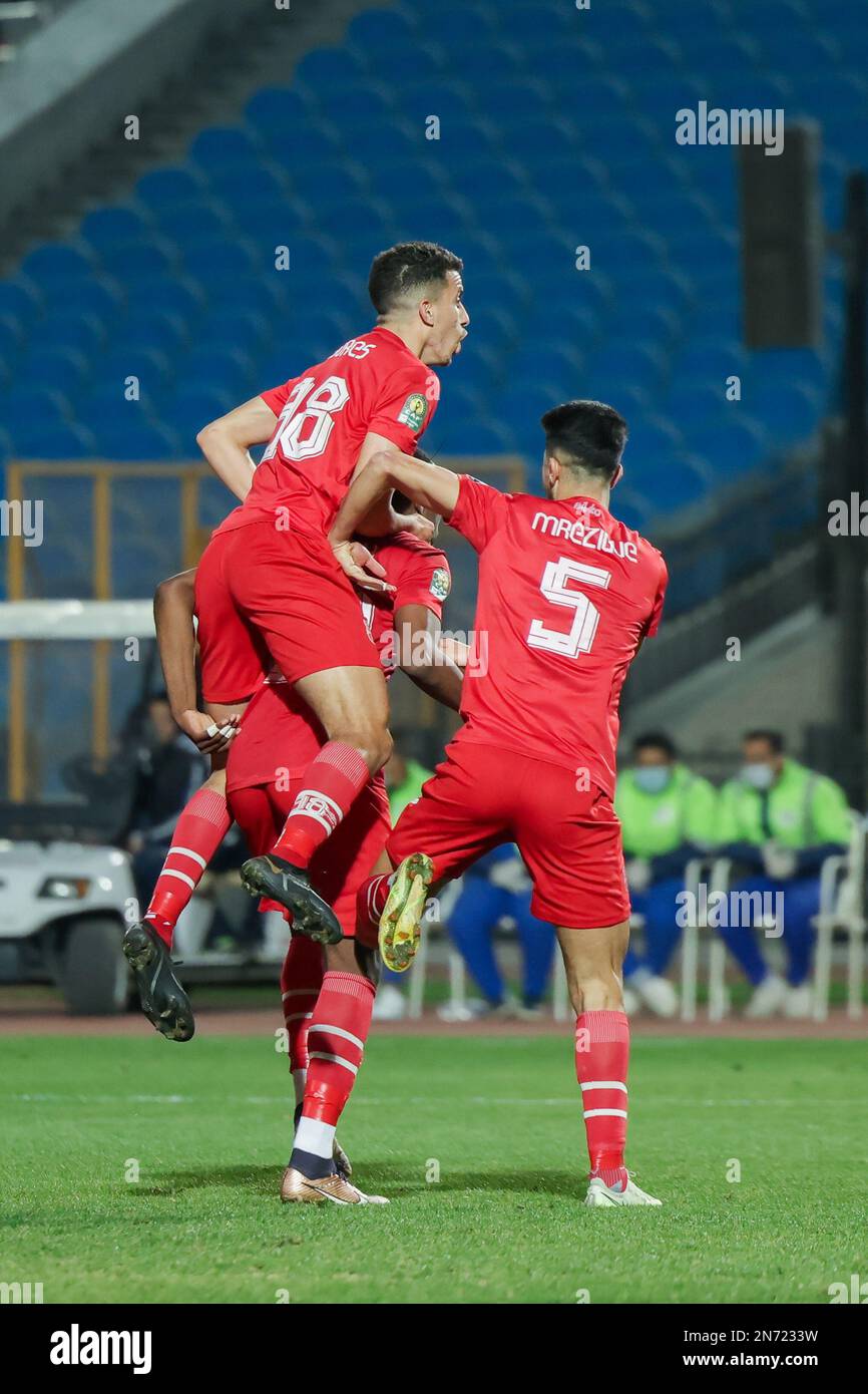 LE CAIRE, ÉGYPTE - 10 février 2023 - Leonel Wamba de CR Belouizdad ...